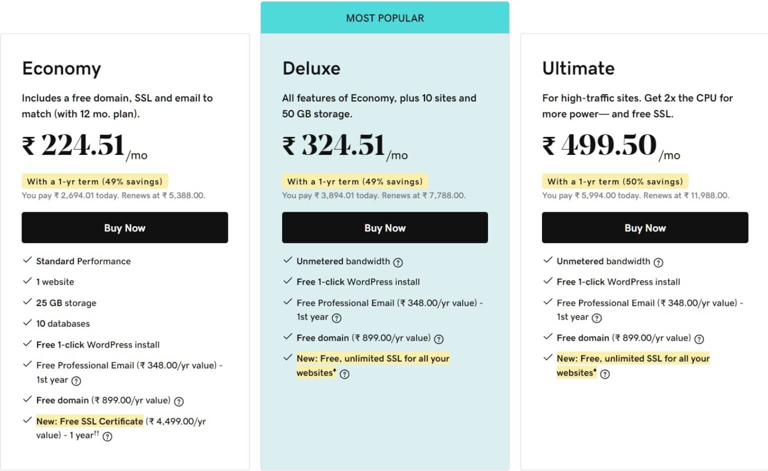 GoDaddy.in Promo Code - Get 77% Off - May 2025